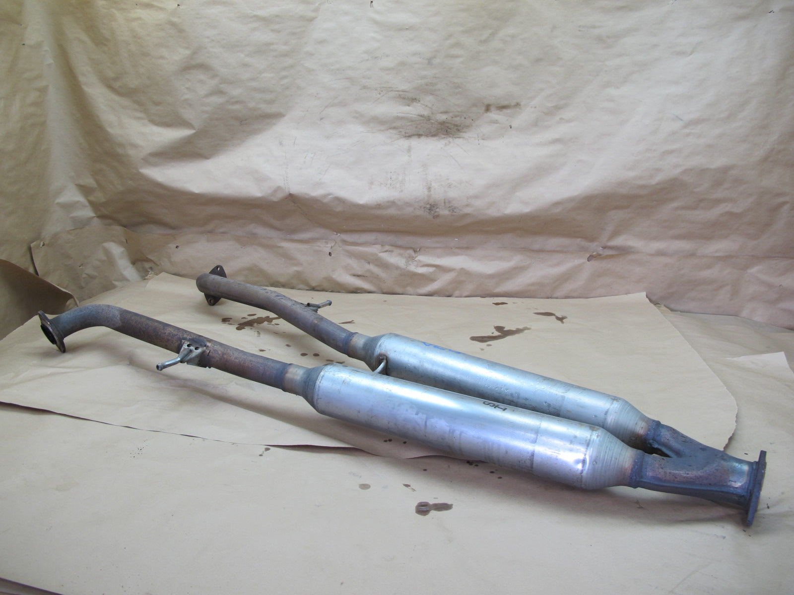 01-05 LEXUS GS300 GS400 2JZGE ENGINE CENTER EXHAUST MUFFLER PIPE TUBE ...