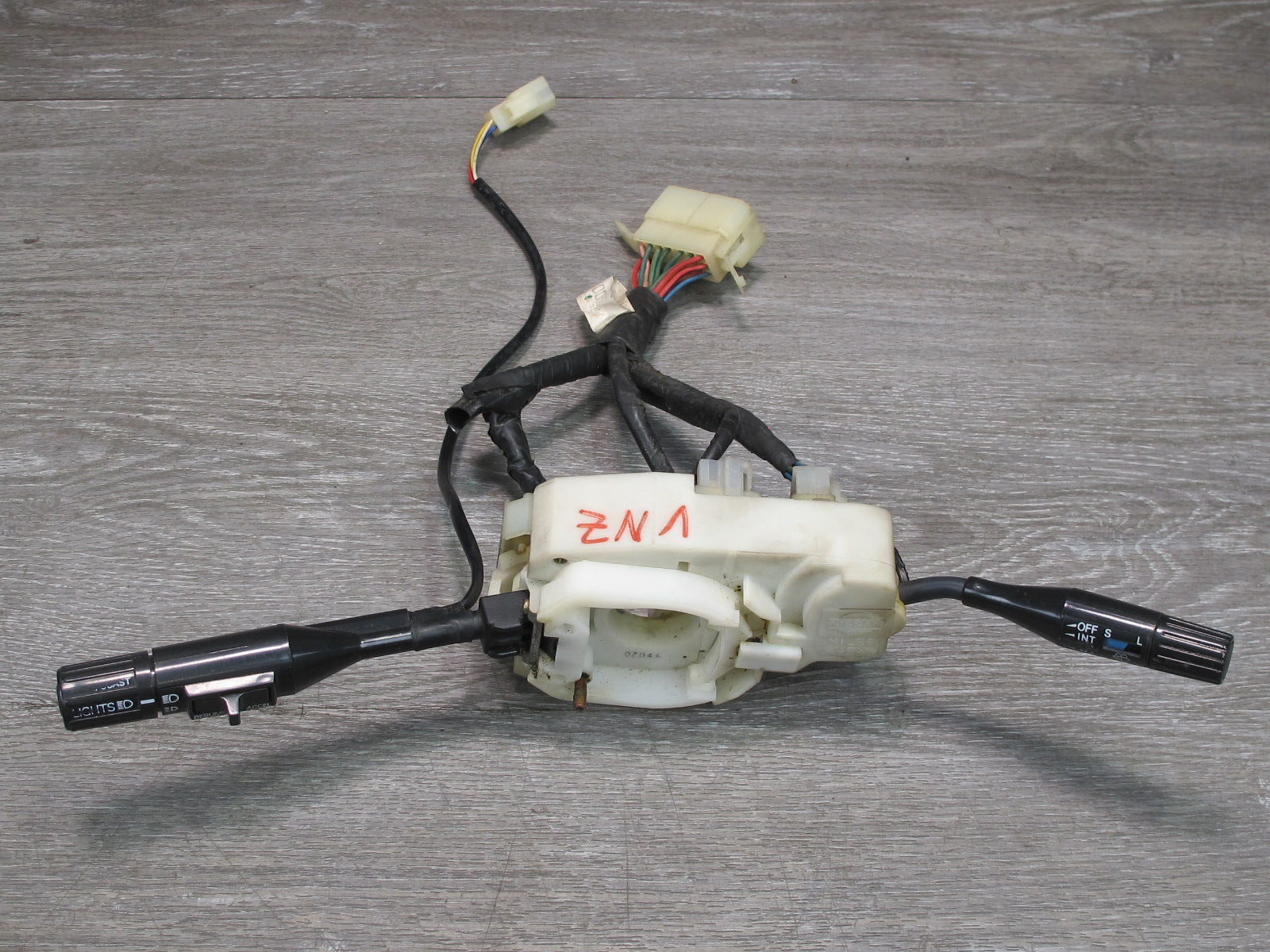 79-83 DATSUN NISSAN 280ZX STEERING COLUMN MULTI SWITCH CLOCK SPRING OE ...