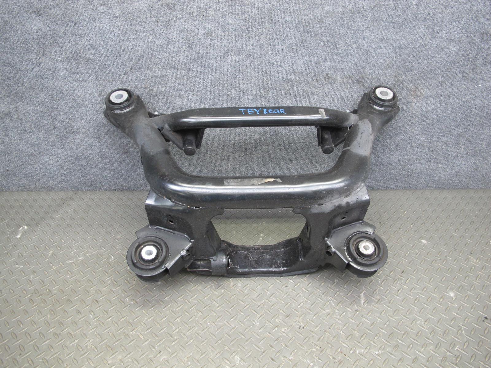 2001-2006 BMW E46 M3 Rear Suspension Sub Frame Crossmember Carrier Cra ...