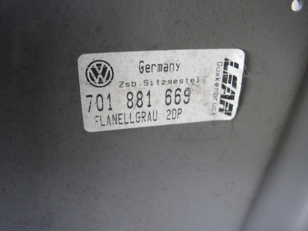00-03 VW Eurovan T4 Front Left or Right Seat Lower Frame Console 70188 ...